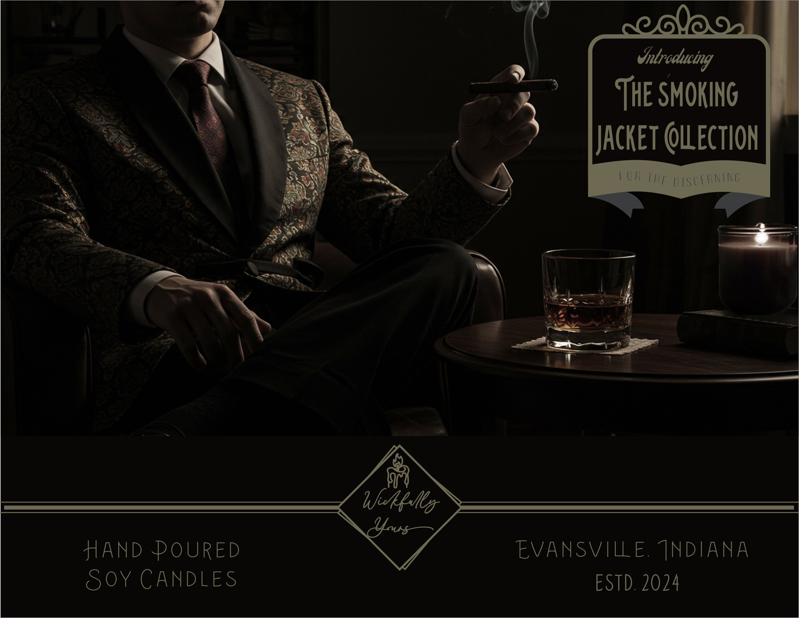 The Smoking Jacket Collection – Wickfully Yours